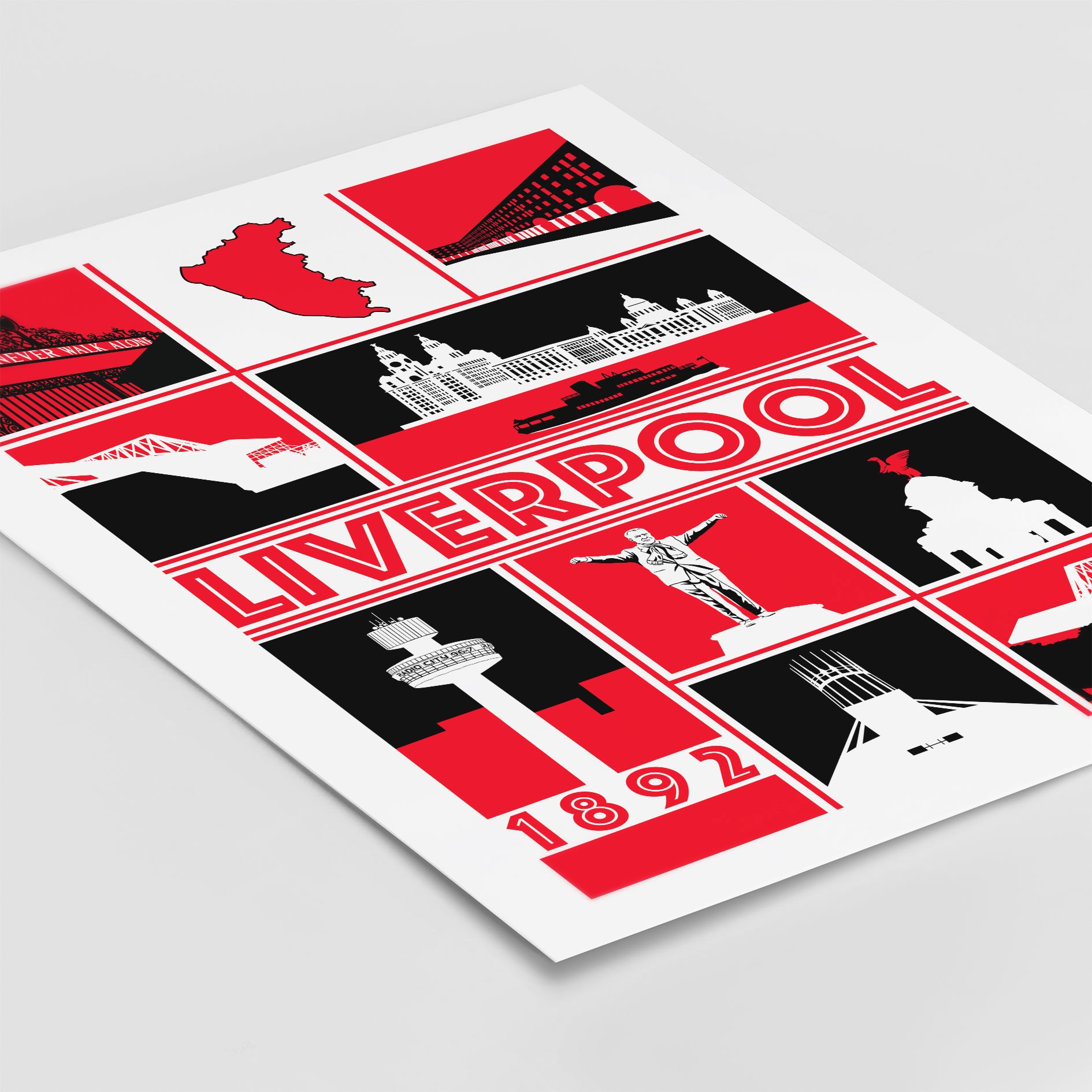 Liverpool Football Print – Football Devotion