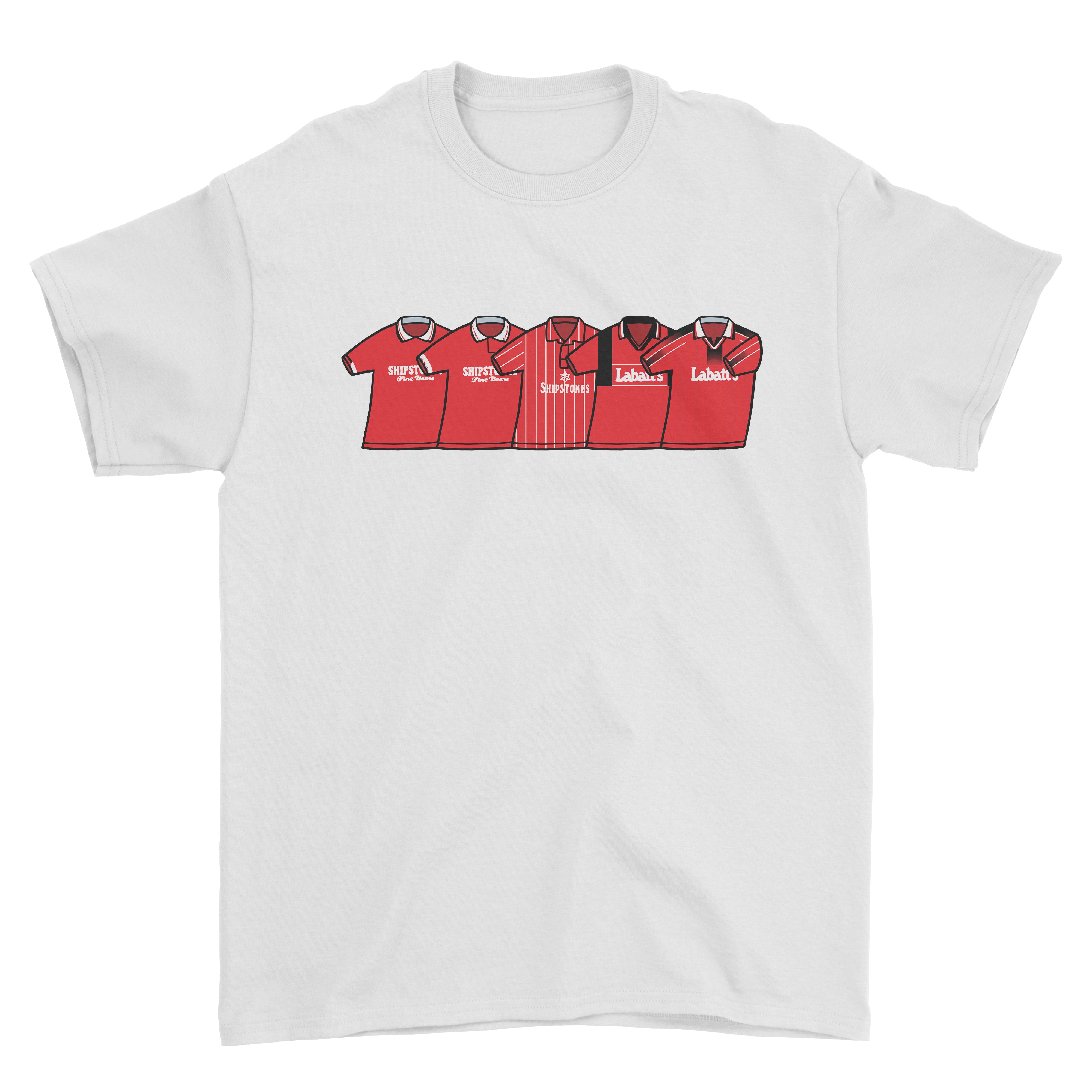 Nottingham Forest 90's football shirt history tee – Football Devotion