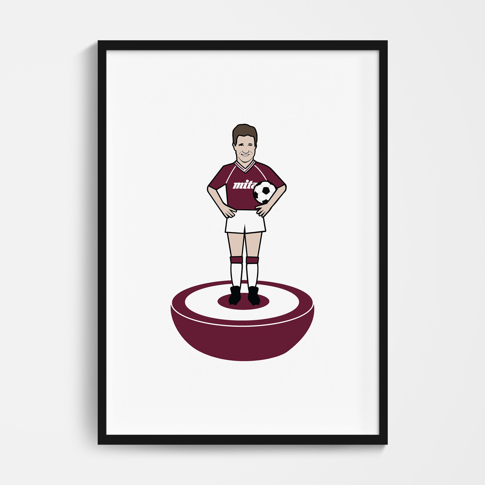 John Robertson Hearts Print – Football Devotion