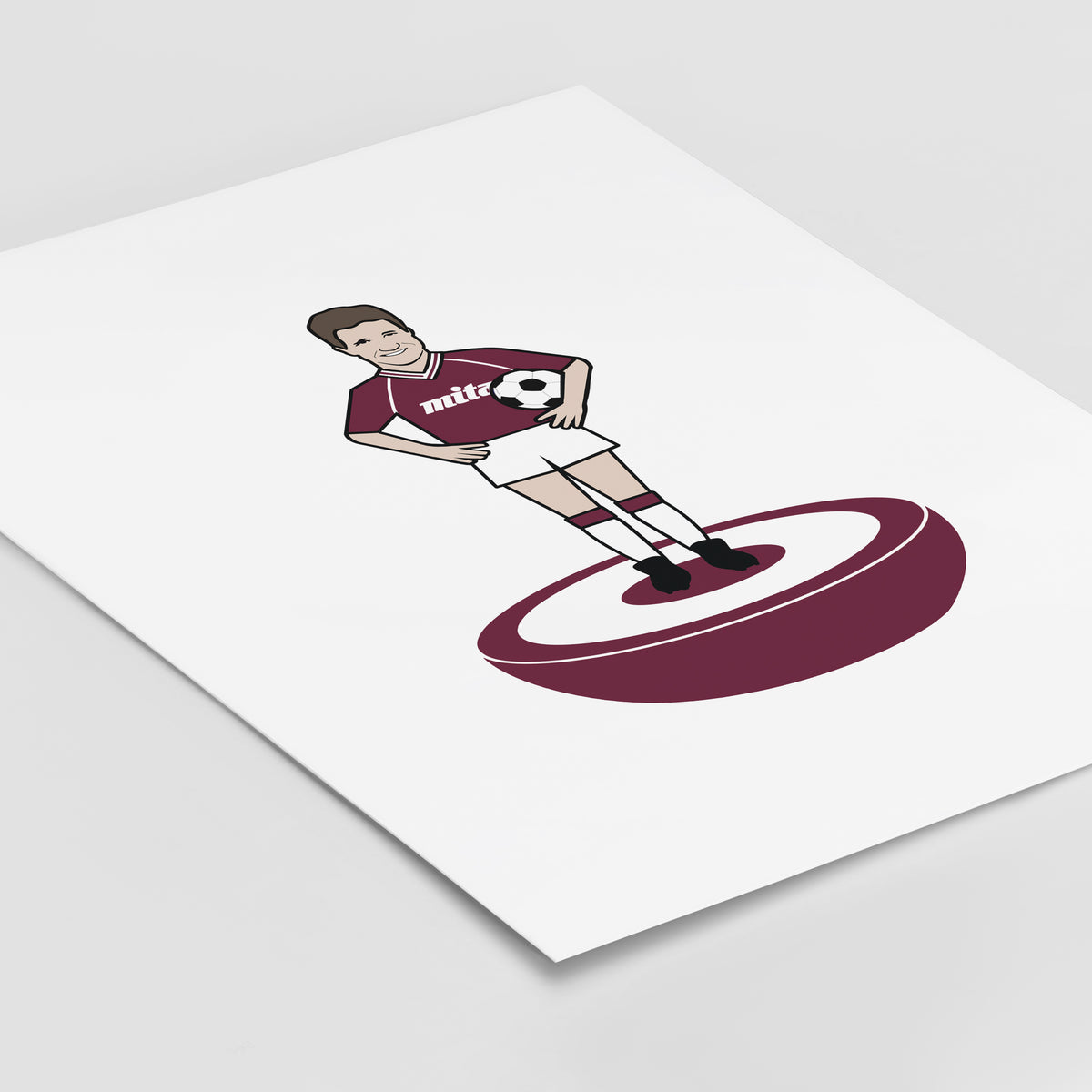 John Robertson Hearts Print – Football Devotion