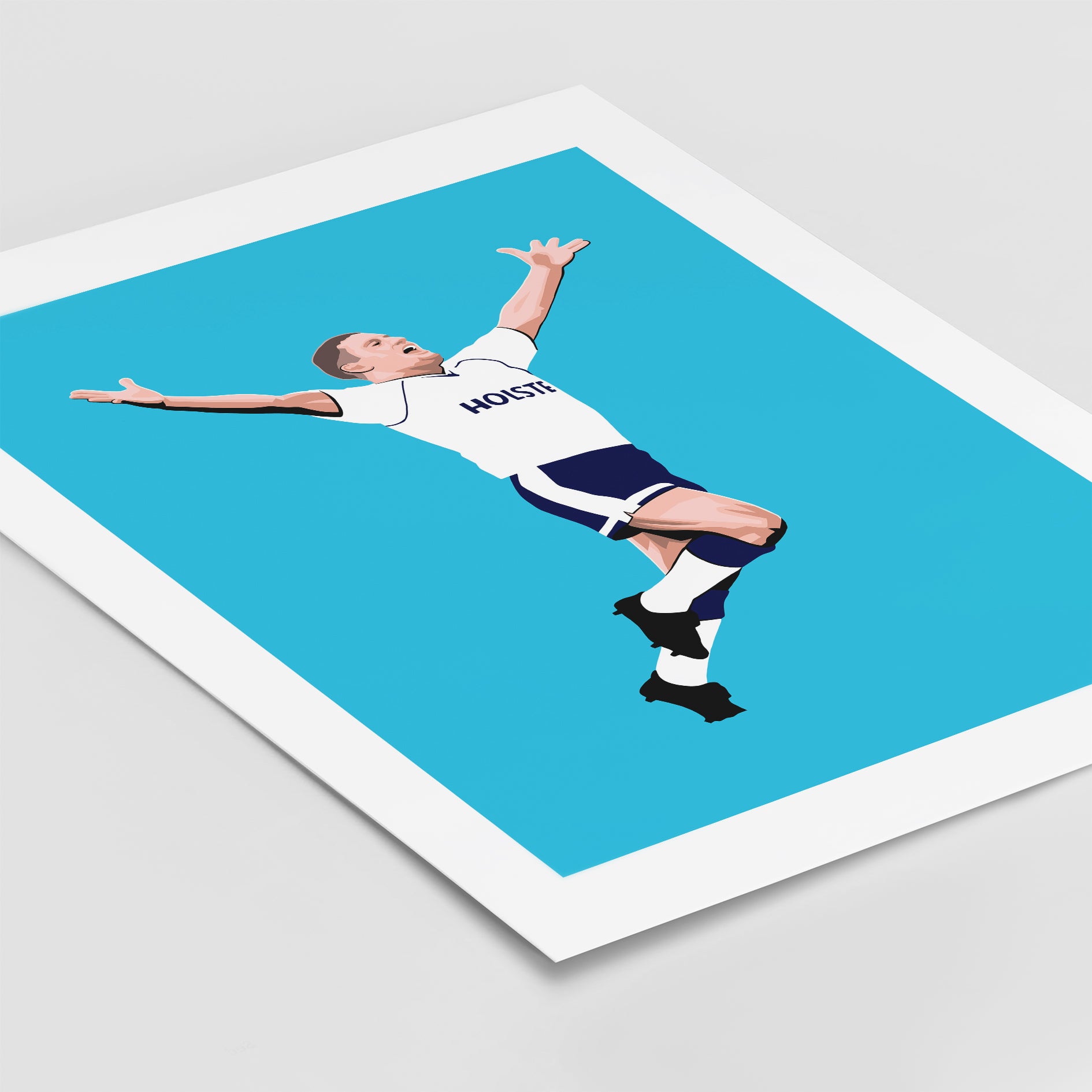 Tottenham 1991 Gazza Print – Football Devotion
